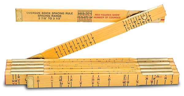 Masonry ruler store